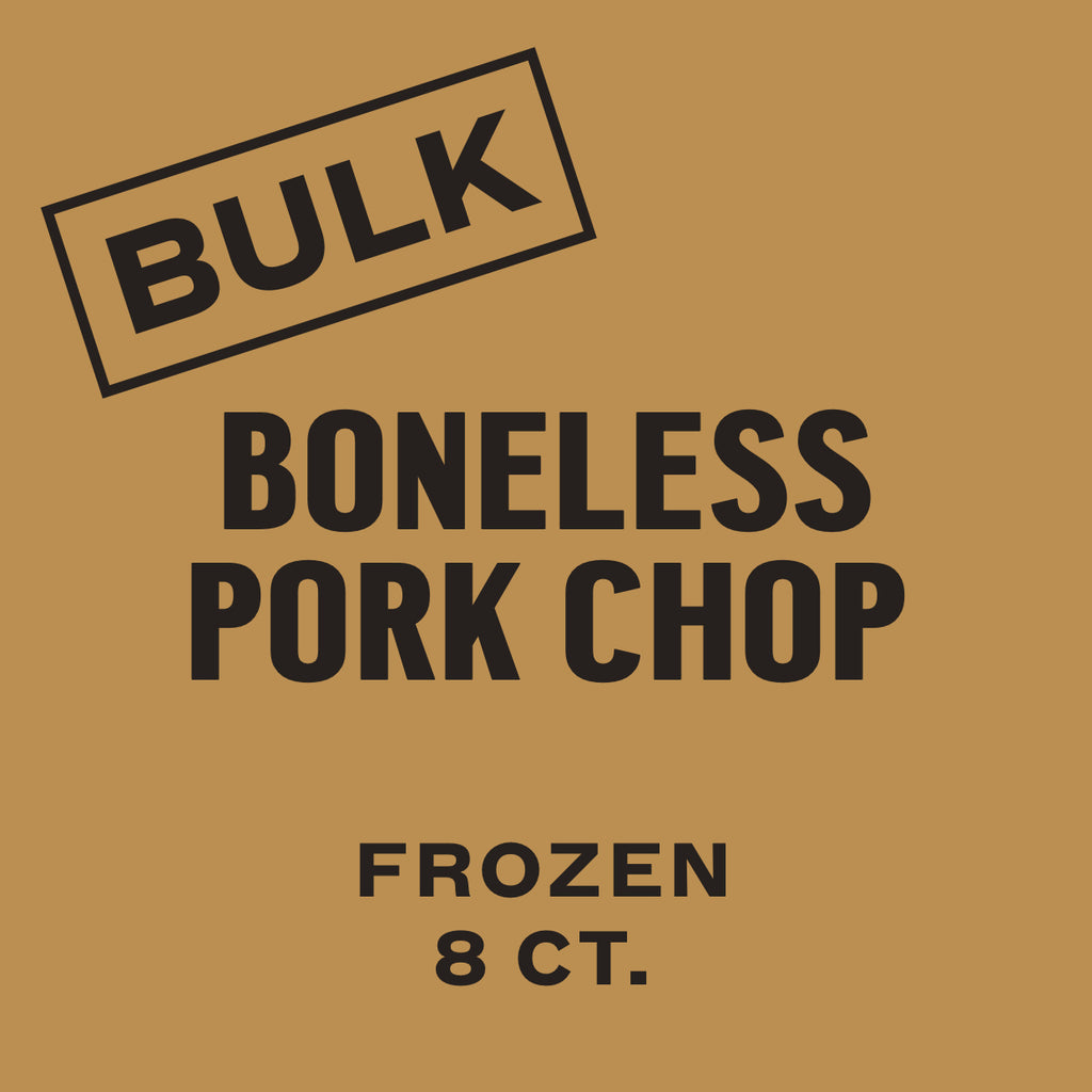 8 CT. Boneless Pork Chop | Pasture Raised Pork with No antibiotics ...